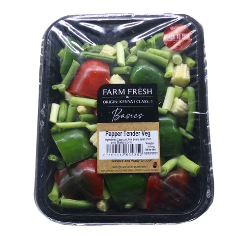 Buy Farm Fresh Pepper Tender Veg Mix 350G Online | Carrefour Kenya