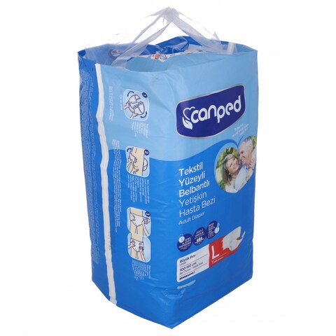 Buy CanPed Adult Diaper Large 100-150cm 7 Pieces Online | Carrefour ...