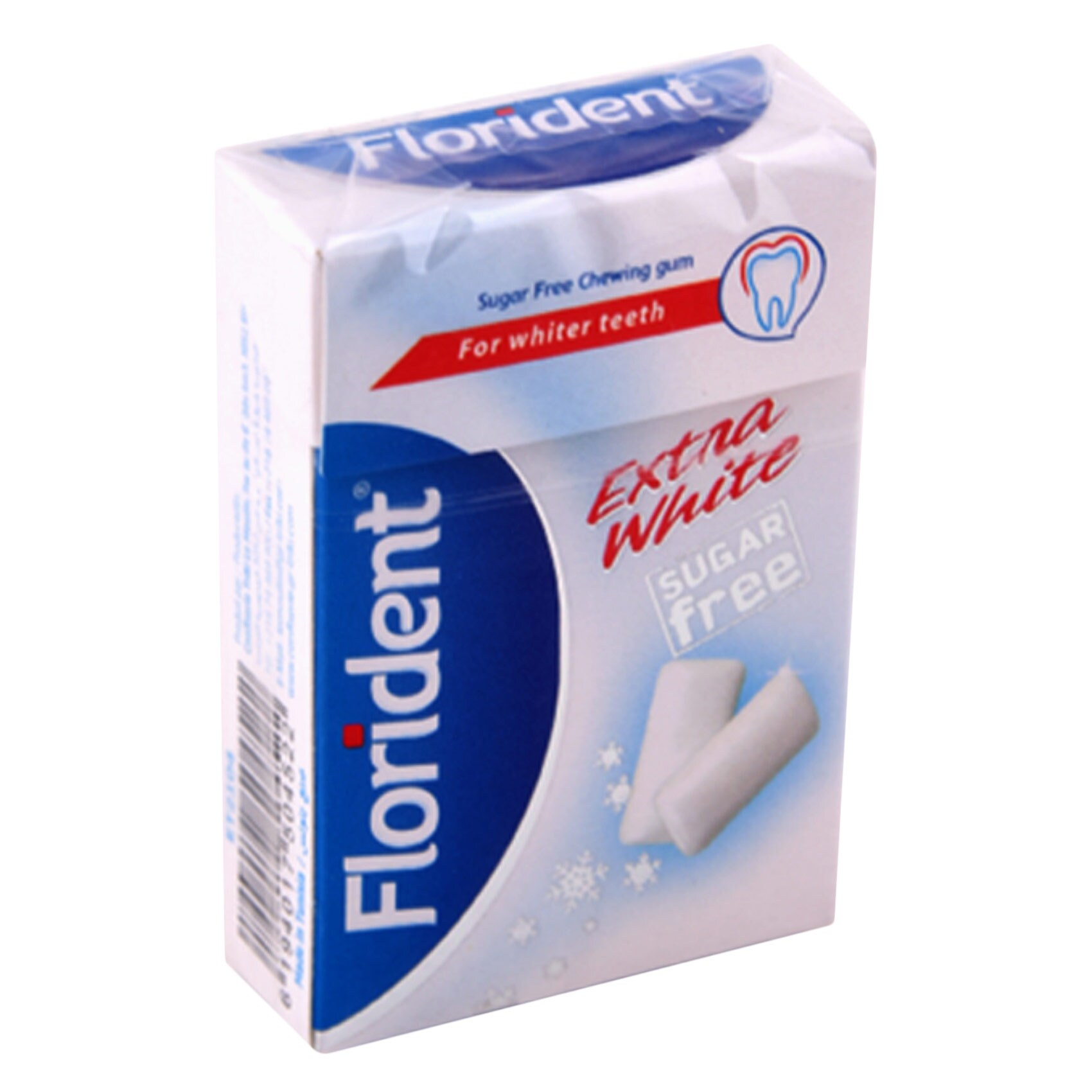 Buy Florident Sugar Free Extra White Chewing Gum 23g Online | Carrefour ...