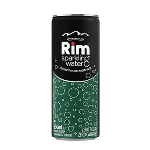 Buy Rim Zero Sugar Sparkling Water 250ML Online | Carrefour Lebanon