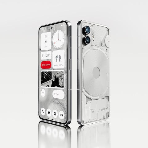 Buy Nothing Phone (2), 12GB RAM, 512GB, 5G, White - Middle East Version (Glyph Interface ...