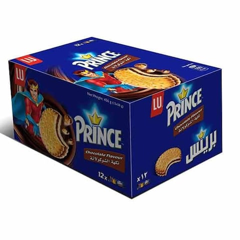 LU Prince Chocolate Flavour Cookies, 38g Pack of 12 price in UAE ...