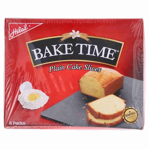 Buy Hilal Bake Time Plain Cake Slices (Pack of 6) Online | Carrefour ...