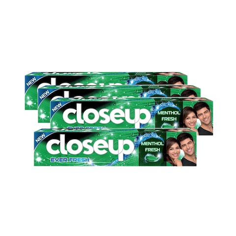 Closeup Anti-Bacterial Menthol Fresh Toothpaste 120ml Pack of 4 price ...
