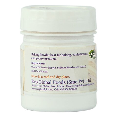 Buy Eco Global Foods Gluten Free Baking Powder 100 gr Online ...