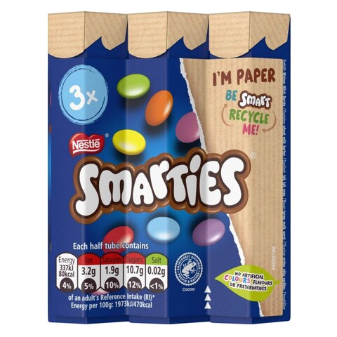 Buy Nestle Hexa Tube Smarties Chocolate 34G Online | Carrefour Kenya