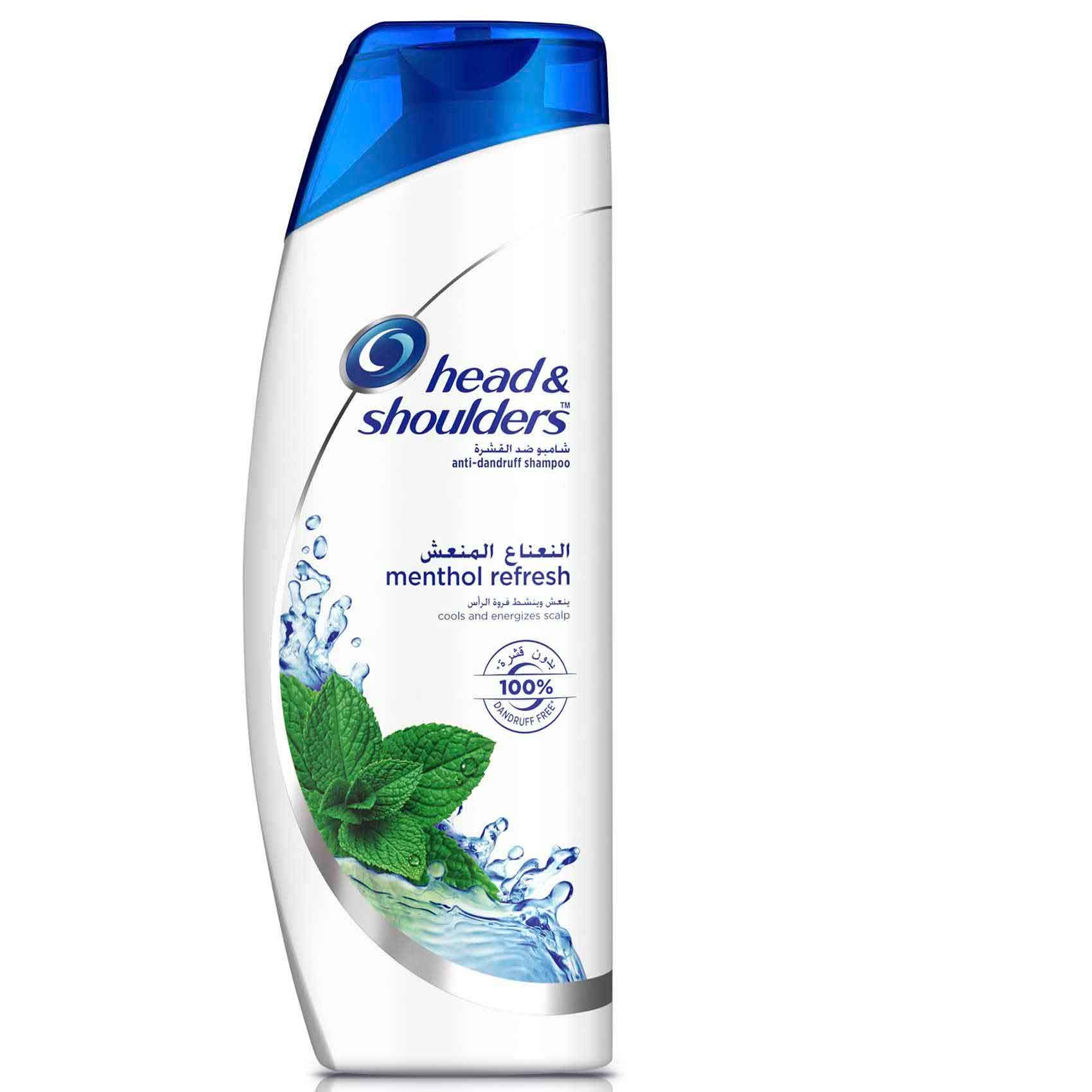 Buy Head Shoulders Menthol Refresh Anti Dandruff Shampoo 400ml Online Carrefour Qatar