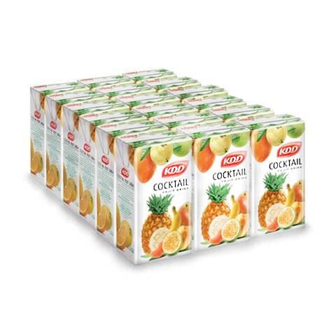 KDD Cocktail Fruit Drink 125ml x Pack of 18 price in Kuwait | Carrefour ...