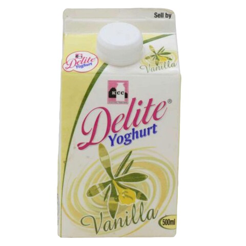 Buy KCC Vanilla Delite Yoghurt 500ml Online | Carrefour Kenya