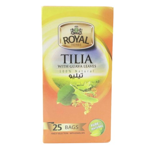 Royal Tilia Herb Tea With Guava Leaves 1.5g 25 Bags price in Kuwait ...