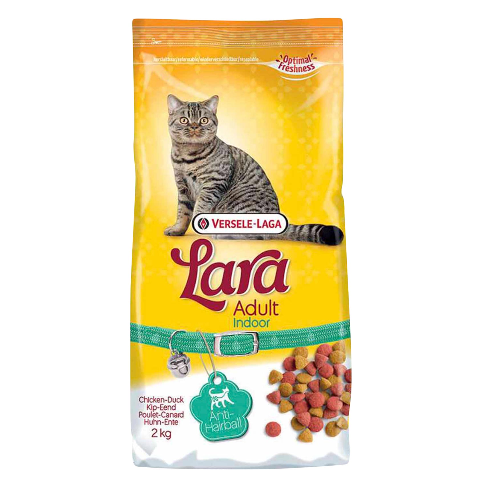 Buy Lara Indoor Anti Hairball Adult Cat Food 2kg Online | Carrefour Kenya