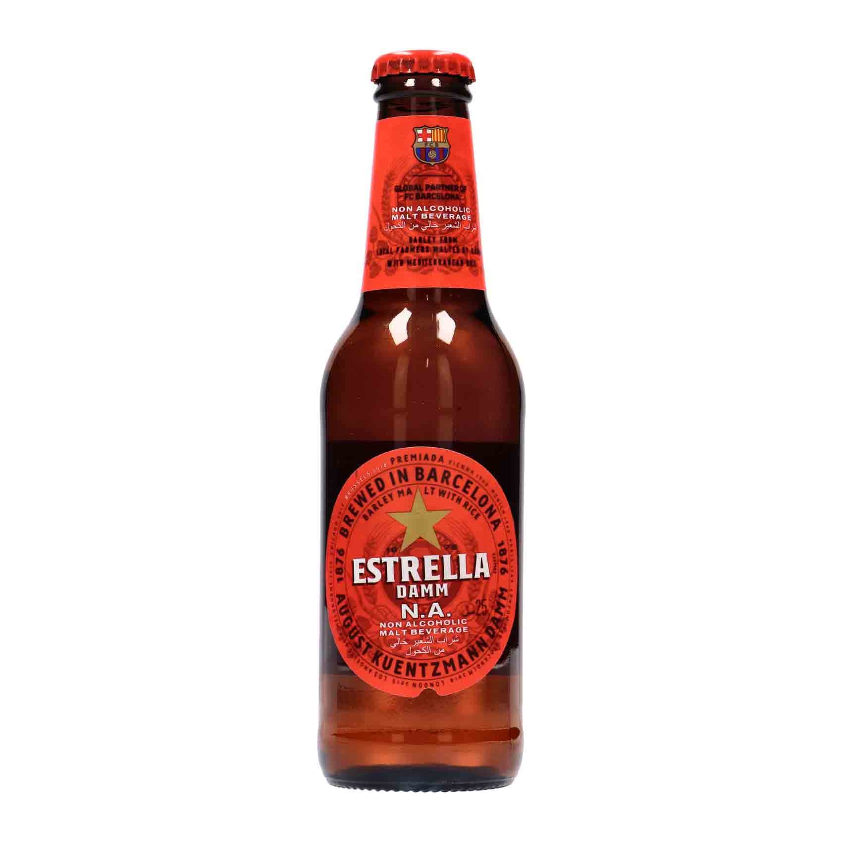 Buy Estrella Non Alcoholic Malt Beer 250ml Online | Carrefour KSA