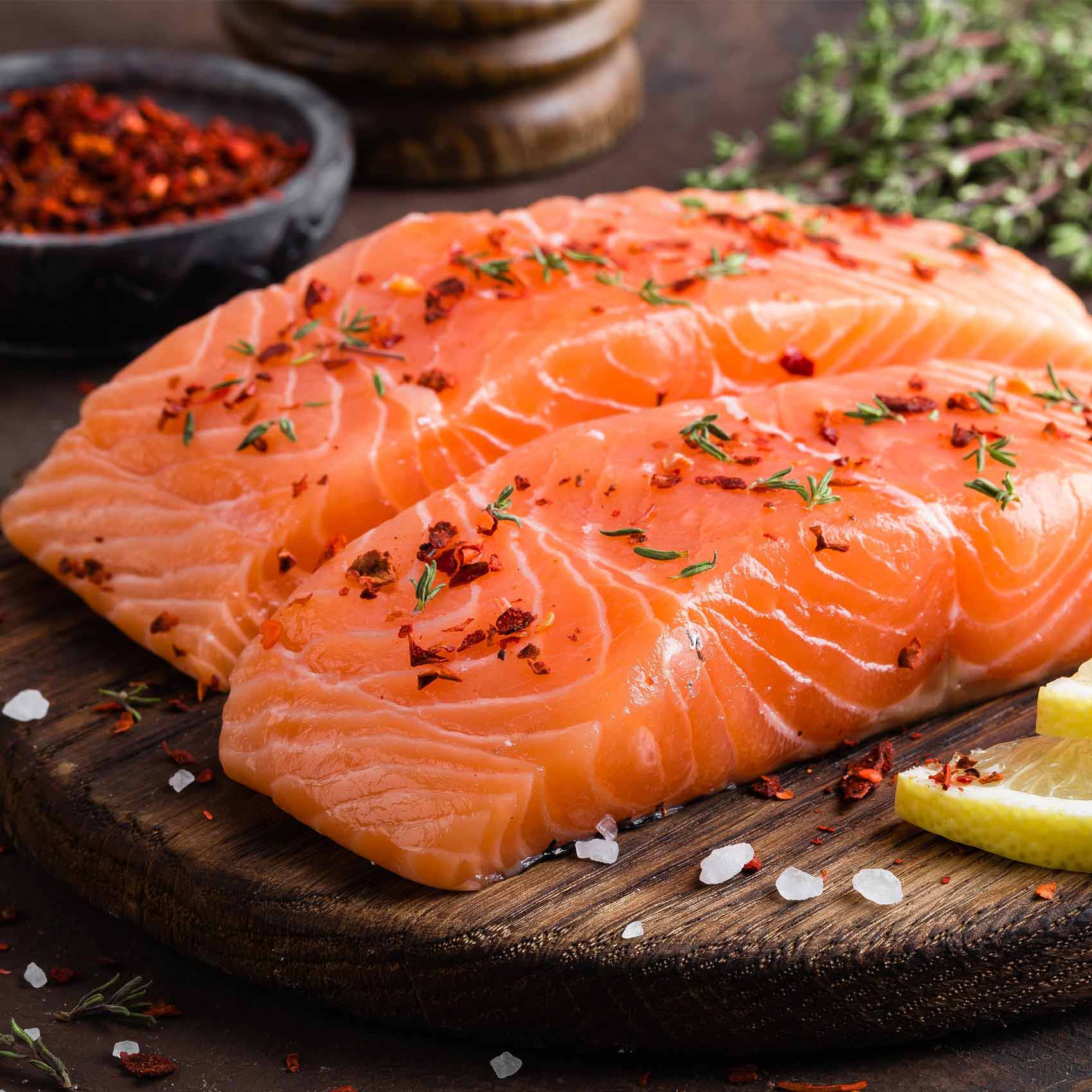Salmon Fish Sandwich