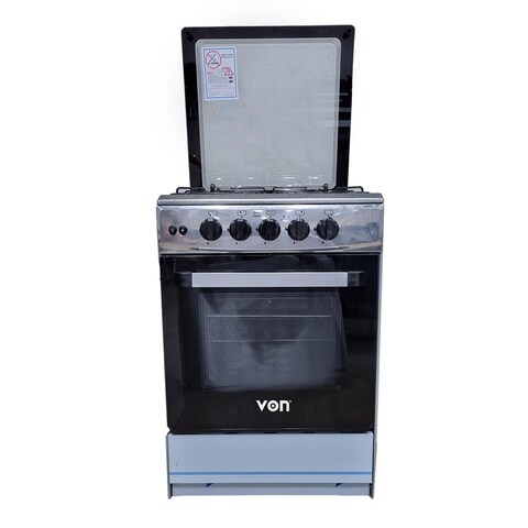 Buy Von Cooker 4 Gas 5534 Silver Online | Carrefour Kenya