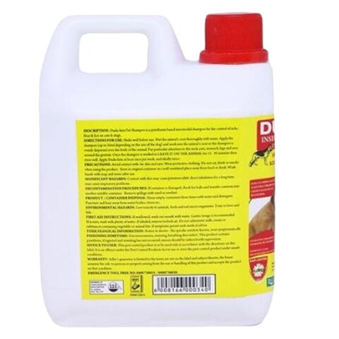 Buy Dudukrin Insecticidal Dogs Shampoo 1L Online | Carrefour Kenya