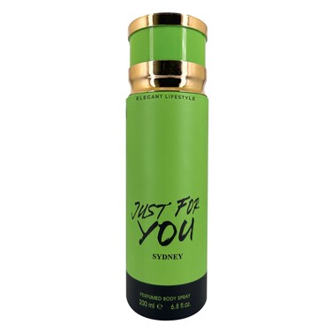 Buy Feah Sydney Just For You Deodorant Body Spray For Men 200ml Online ...