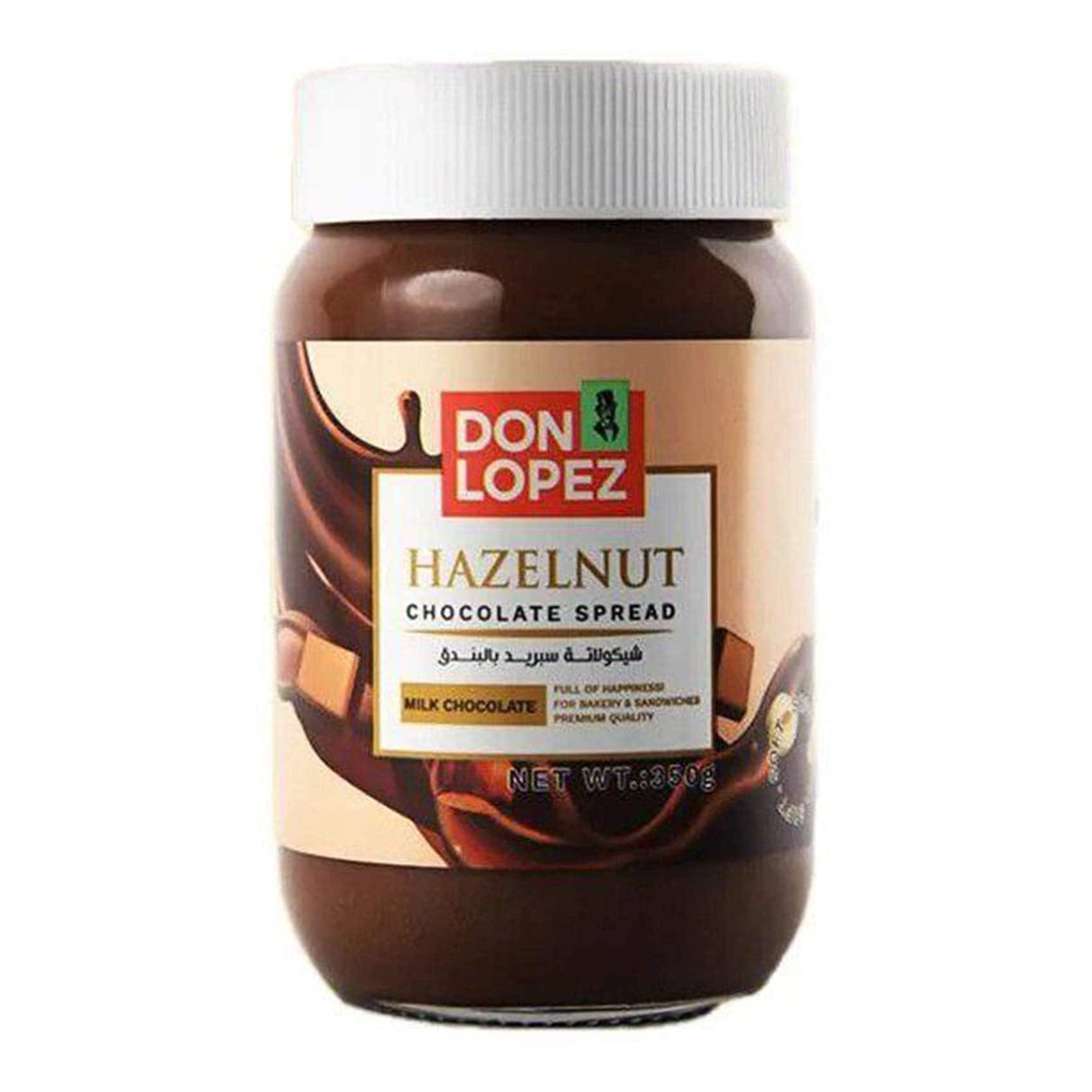 Buy Don Lopez Chocolate Spread with Hazelnut - 350 gm Online ...