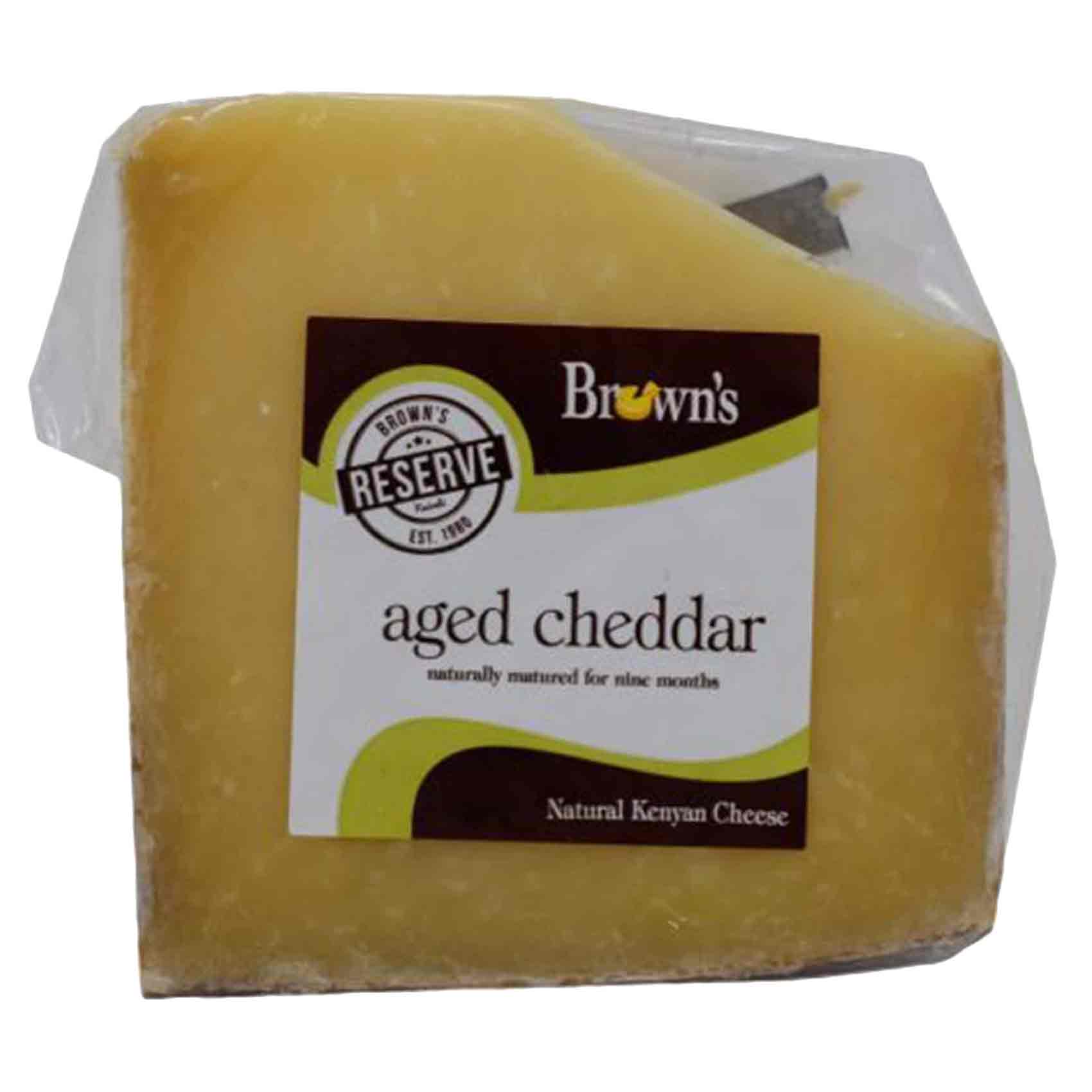Buy Browns Aged Cheddar Cheese 225G Online | Carrefour Kenya
