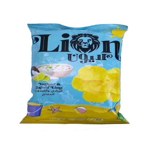 Buy Lion Potato Chips with Youghrt and Salted Lime - 41 gram Online ...