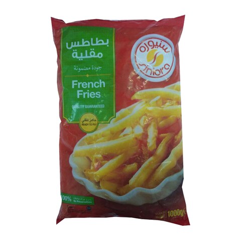 Buy Siniora french fries 1 kg Online | Carrefour KSA