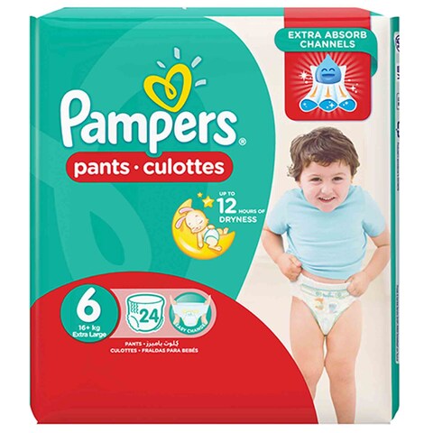 Pampers Baby Pants Size 6 24 Pants Online | Carrefour Jordan
