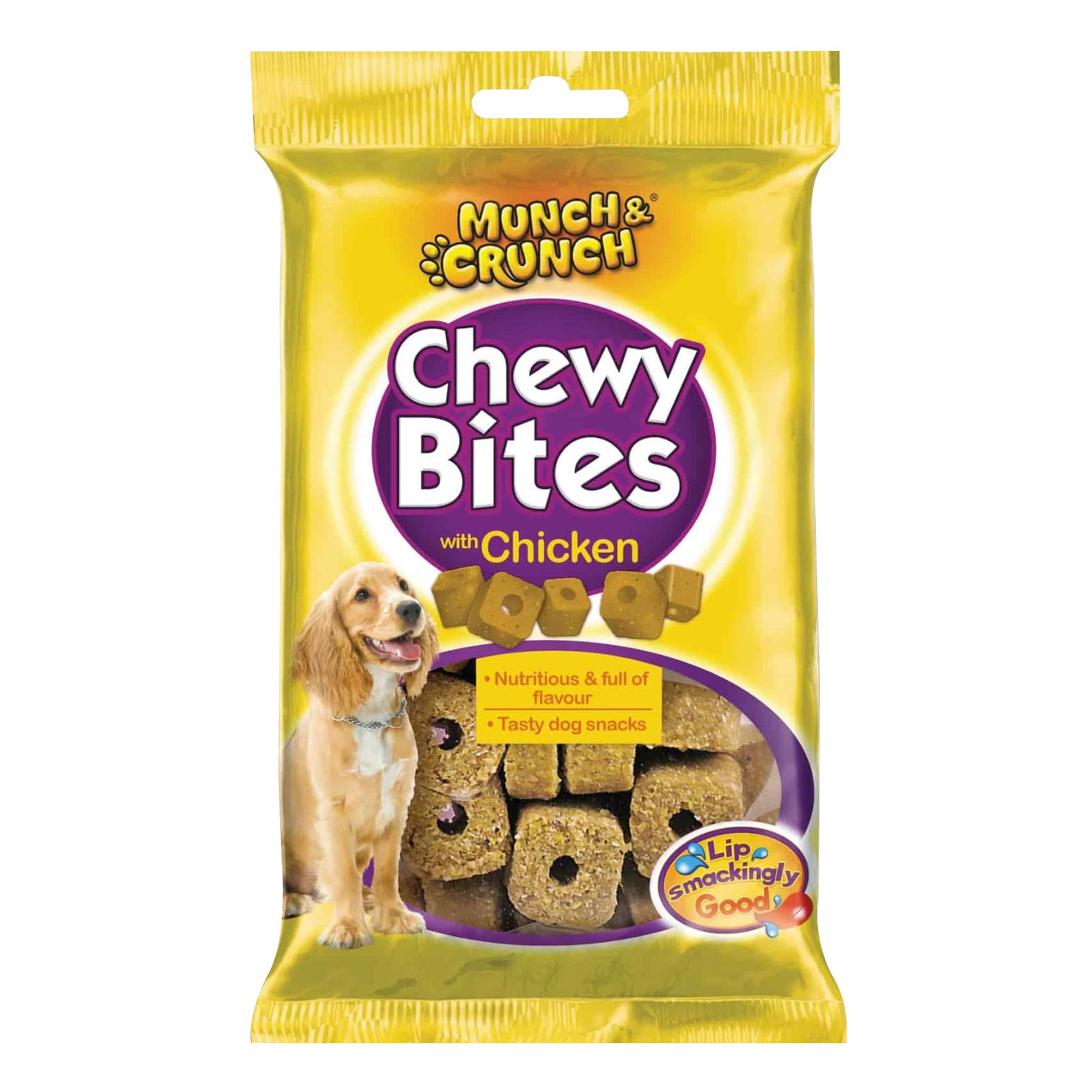 Buy Munch & Crunch Chicken Chewy Bites Dog Snacks 200g Online ...