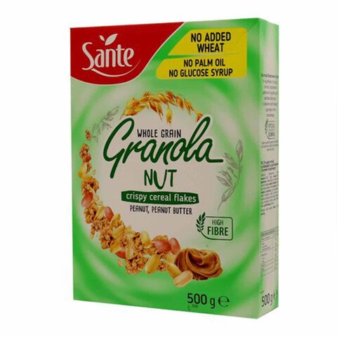 Buy Sante Nut Cereal Flakes Granola With Nut 500g Online | Carrefour Kenya