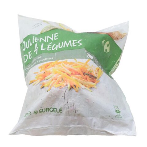 Buy Carrefour Classic Frozen Julienne Cooked Vegetables 750g Online ...