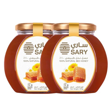 Sary Natural Bee Honey, 500g Pack of 2 price in UAE | Carrefour UAE ...