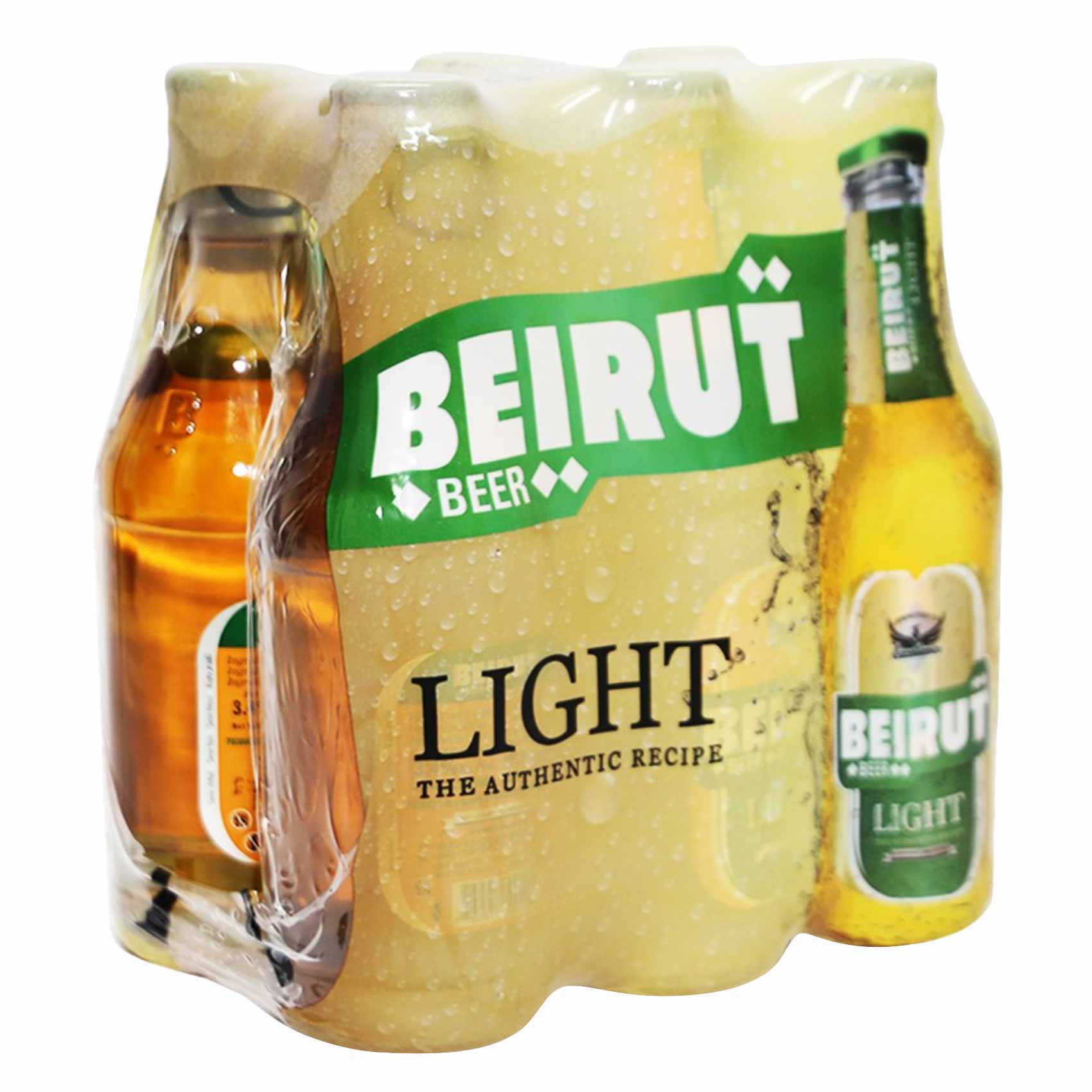 Buy Beirut The Authentic Recipe Light Beer 250ml x Pack of 5 + 1 Free ...