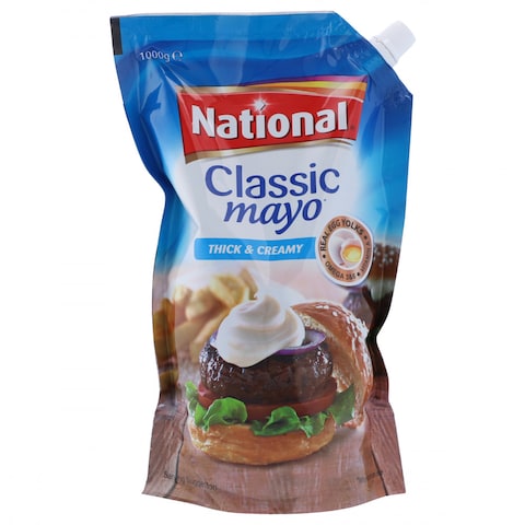 Buy National Classic Mayo Pouch 900 gr Online | Carrefour Pakistan