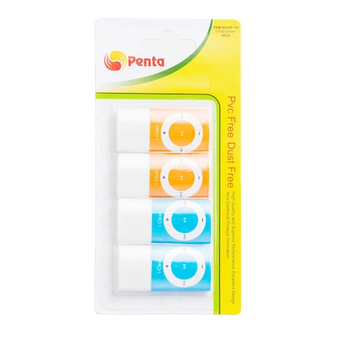 Buy Penta ER/112I Pod Eraser 4 Pieces Online | Carrefour Kenya
