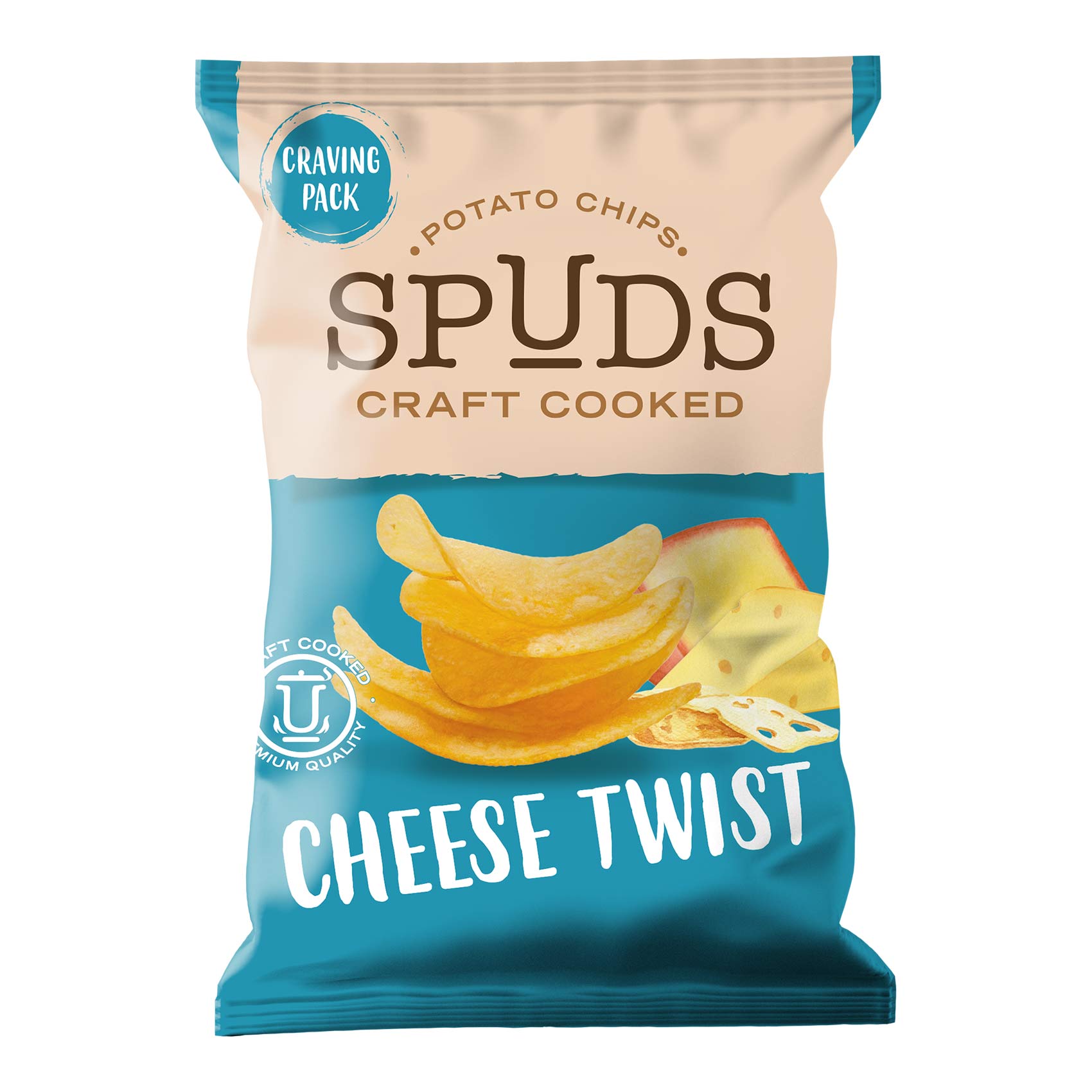 Buy Spuds Potato Chips - Cheese Twist - 94 gram Online | Carrefour Egypt