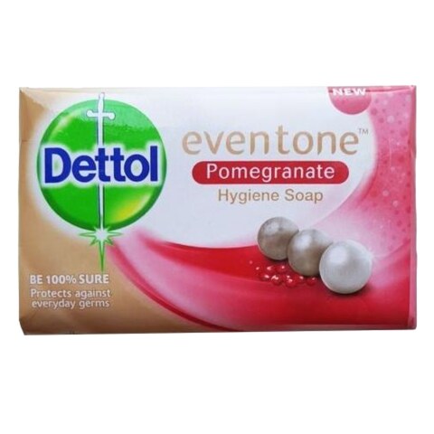 Buy Dettol Bar Soap Eventone Pomegranate 90Gm Online | Carrefour Kenya