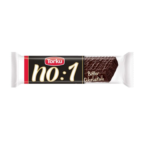 Buy Torku No1 Dark Chocolate Coated Wafer with Hazelnut Cream - 35 gm ...