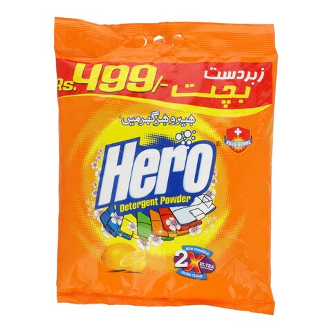 Buy Hero Detergent Powder 3 kg Online | Carrefour Pakistan