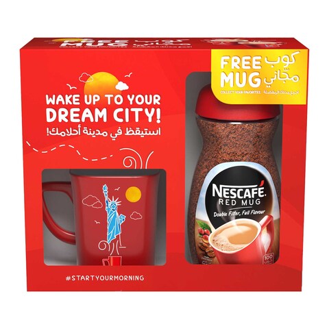 Buy Nescafe Red Mug 200g+ Gift Online | Carrefour KSA