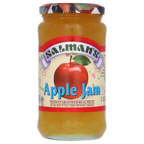 Buy Salman's Apple Jam Jars 450 gr Online | Carrefour Pakistan