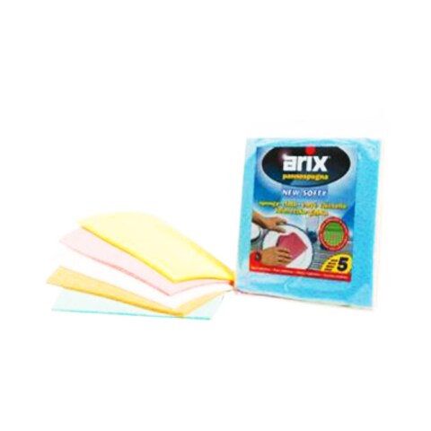 Arix Cloth Softy Sponge 5 Pieces Online | Carrefour Lebanon