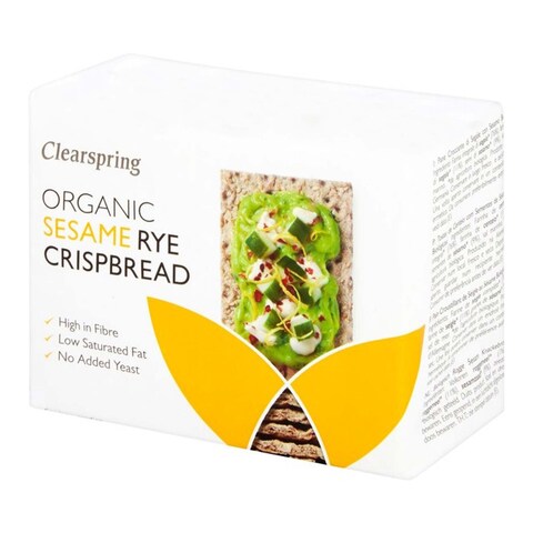 Buy Clearspring Crispbread Sesame - 200m Online | Carrefour Egypt