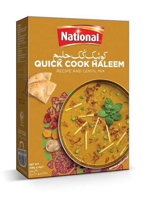 Buy National Quick Cook Haleem 338 gr Online | Carrefour Pakistan
