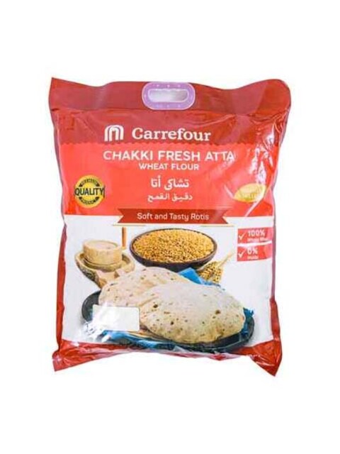 CRF CHAKKI FRESH ATTA 10KG price in Kuwait | Carrefour Kuwait ...