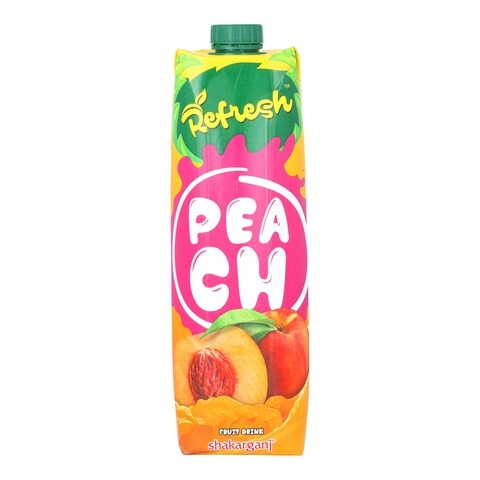 Buy Refresh Peach Juice 1L Online | Carrefour Pakistan