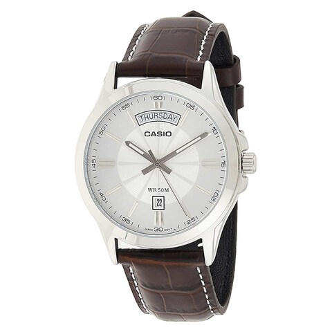 Buy Casio MTP-1381L-7AVDF Enticer Quartz Leather Analog Watch Online | Carrefour Kenya