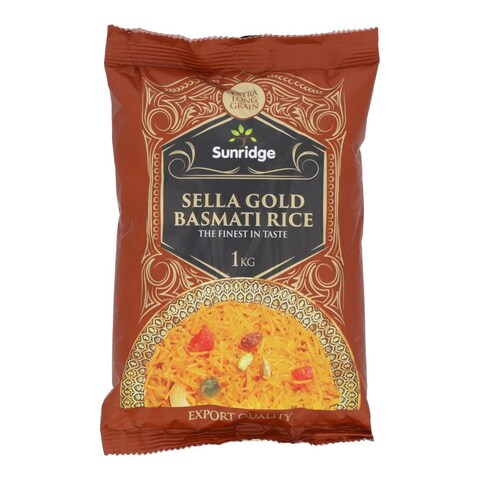 Buy Sunridge Sella Gold Basmati Rice 1 kg Online | Carrefour Pakistan