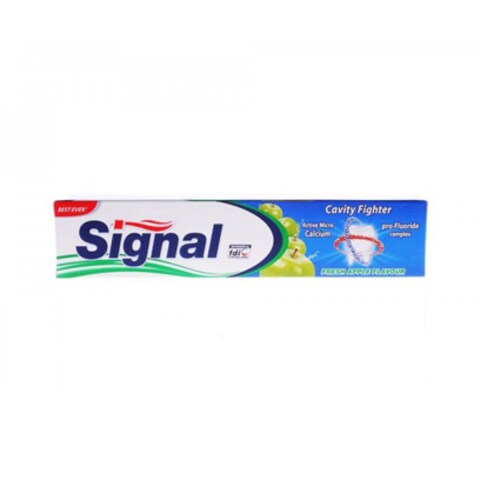Buy Signal Toothpaste Apple 2In1 120ML Online | Carrefour Lebanon