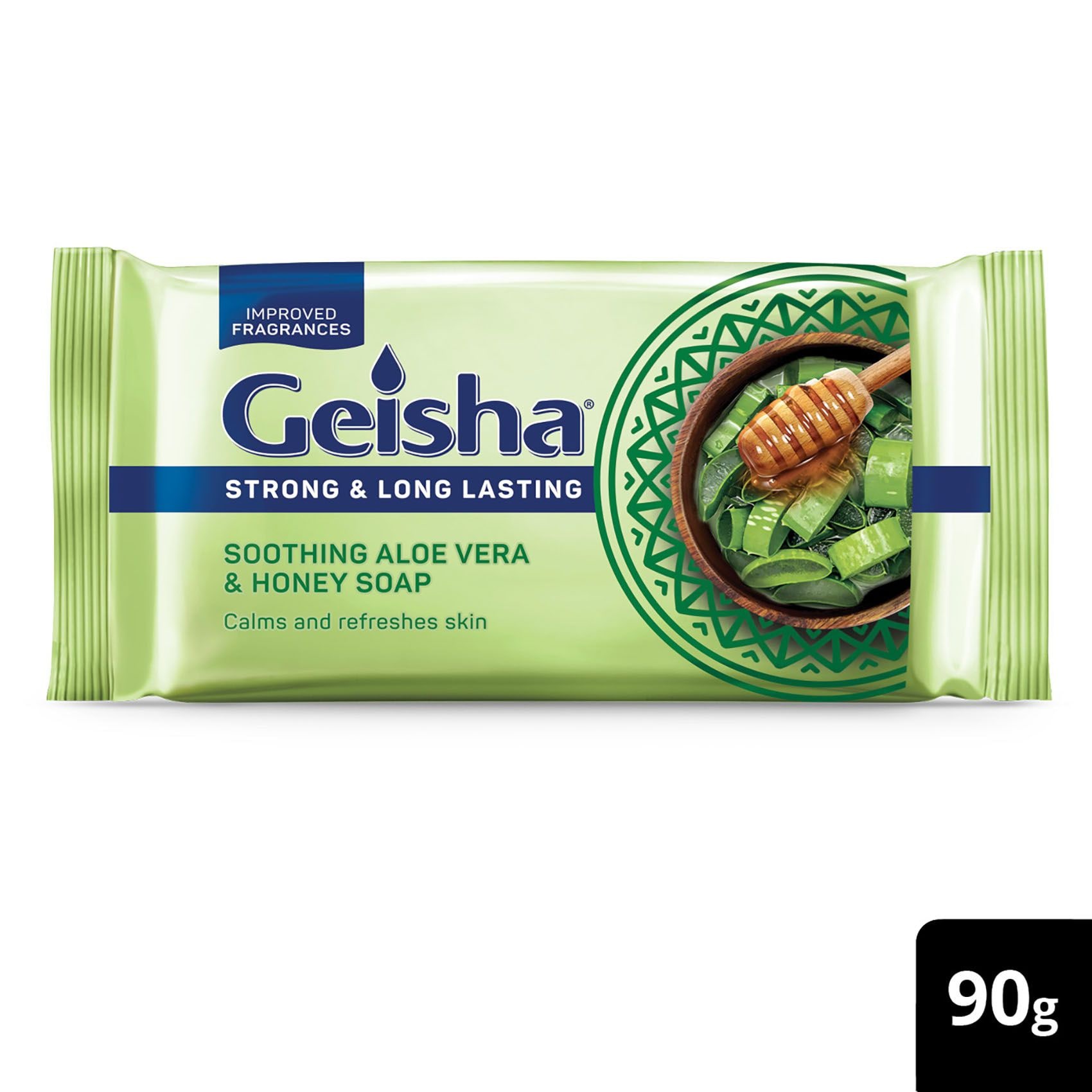 Buy Geisha Aloe soothe & Honey Bathing Soap 90g Online | Carrefour Kenya