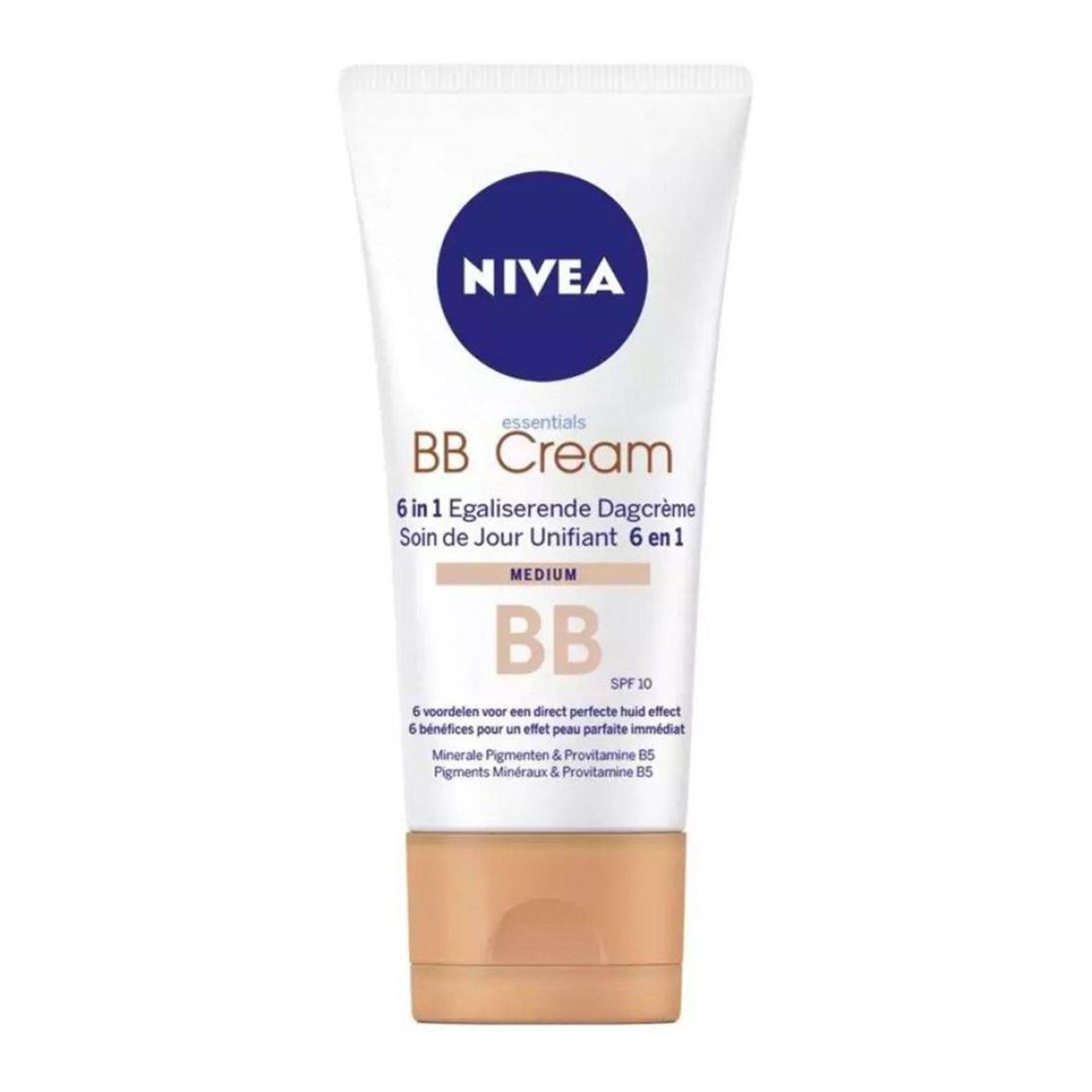 Buy NIVEA Face Medium BB Cream SPF10 50ml Online | Carrefour KSA