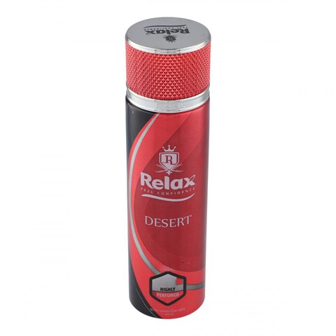 Buy Relax Body Spray for Men 200ml Desert Online | Carrefour Pakistan