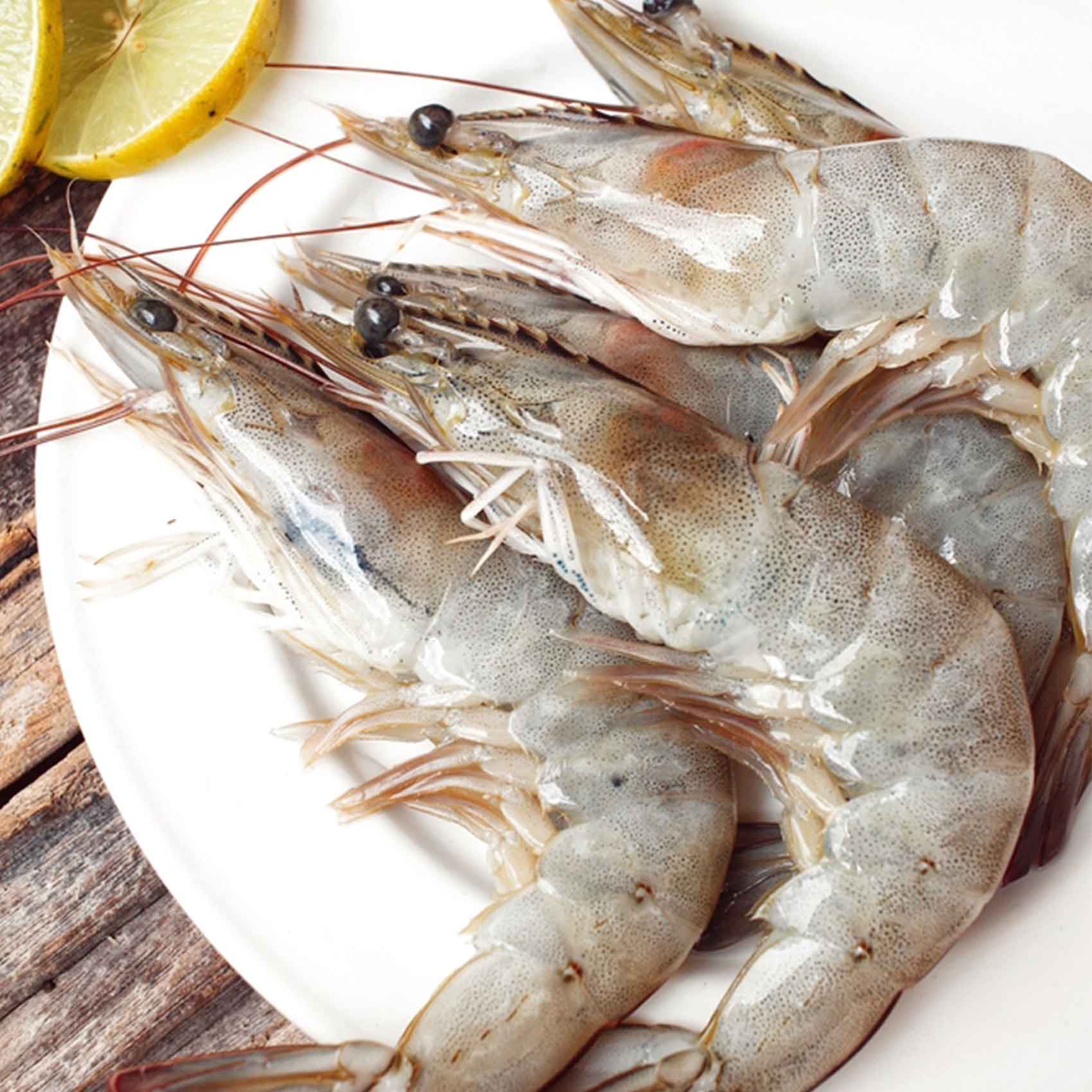 Buy Naqwa farm shrimp (70 - 80) 500 g Online | Carrefour KSA
